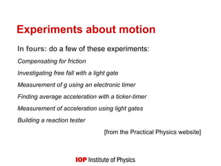 Kinematics-linear-motion equation and derivation | PPT
