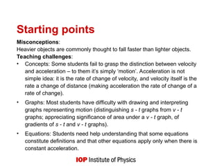 Kinematics-linear-motion equation and derivation | PPT