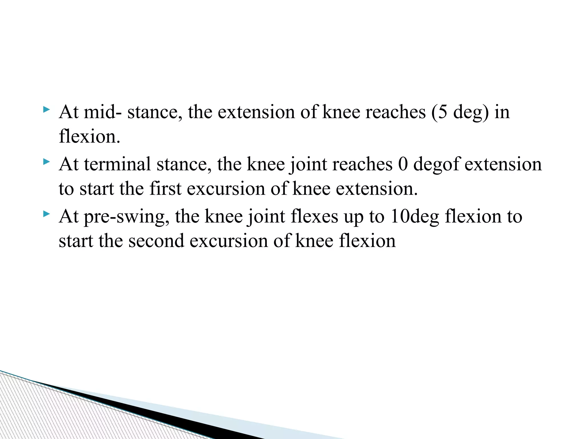 Kinematics and kinetics of gait | PDF