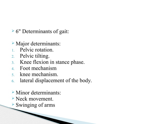 Kinematics and kinetics of gait | PDF