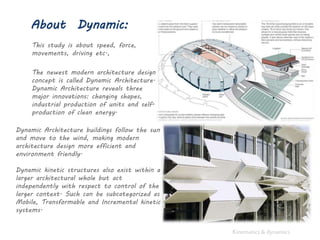 Kinematics & dynamics assgn | PPTX