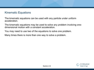 Kinematics in One-dimension.ppt