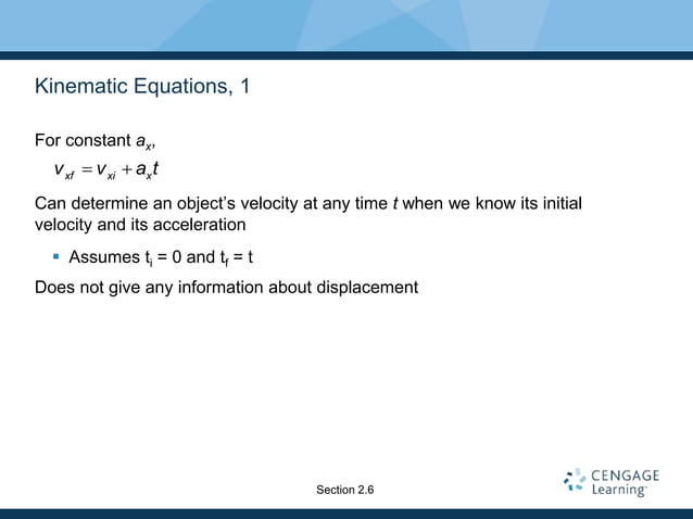 Kinematics in One-dimension.ppt