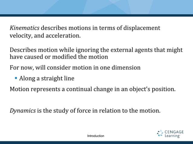 Kinematics in One-dimension.ppt