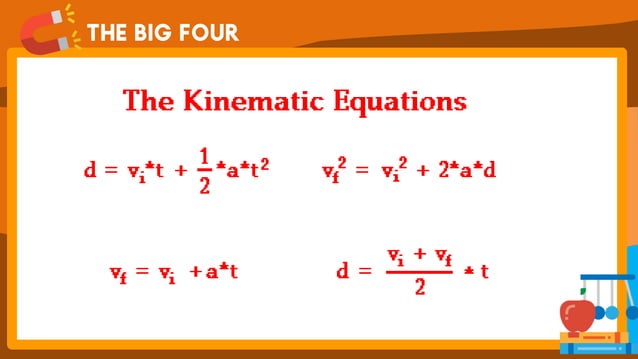 Kinematics: Motion along a straight line | PPTX