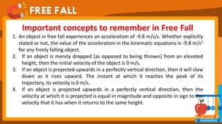 Kinematics: Motion along a straight line | PPTX