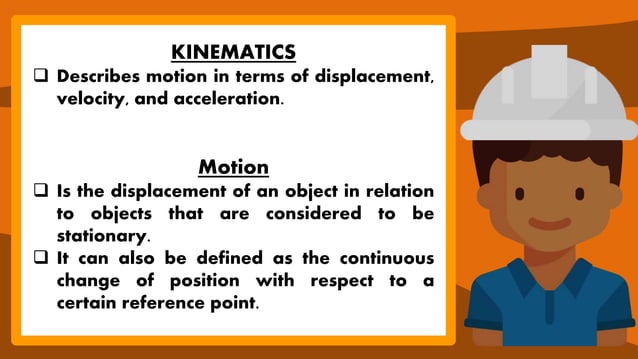 Kinematics: Motion along a straight line | PPTX