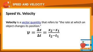 Kinematics: Motion along a straight line | PPTX
