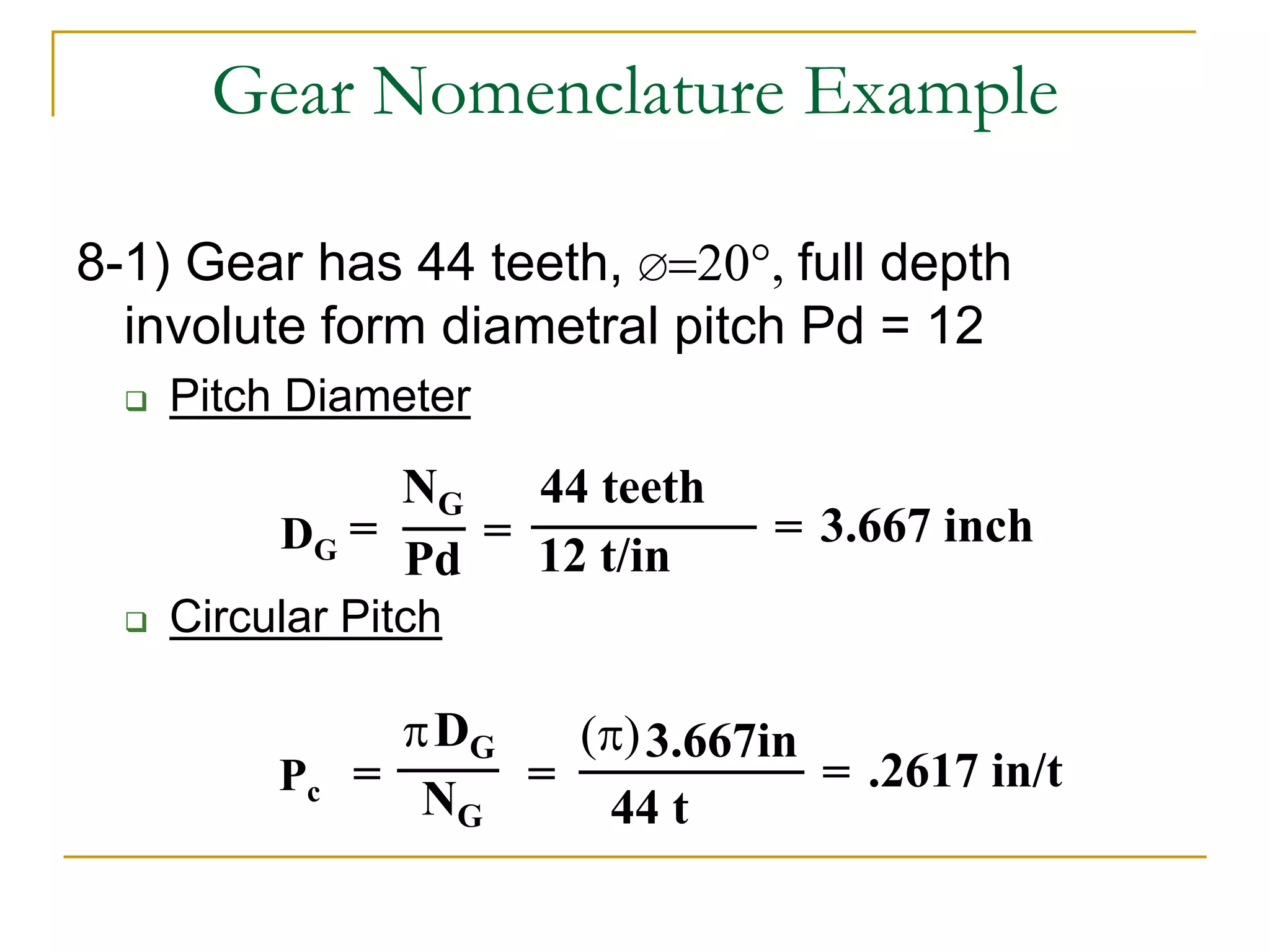 Kinematics of Gears.ppt