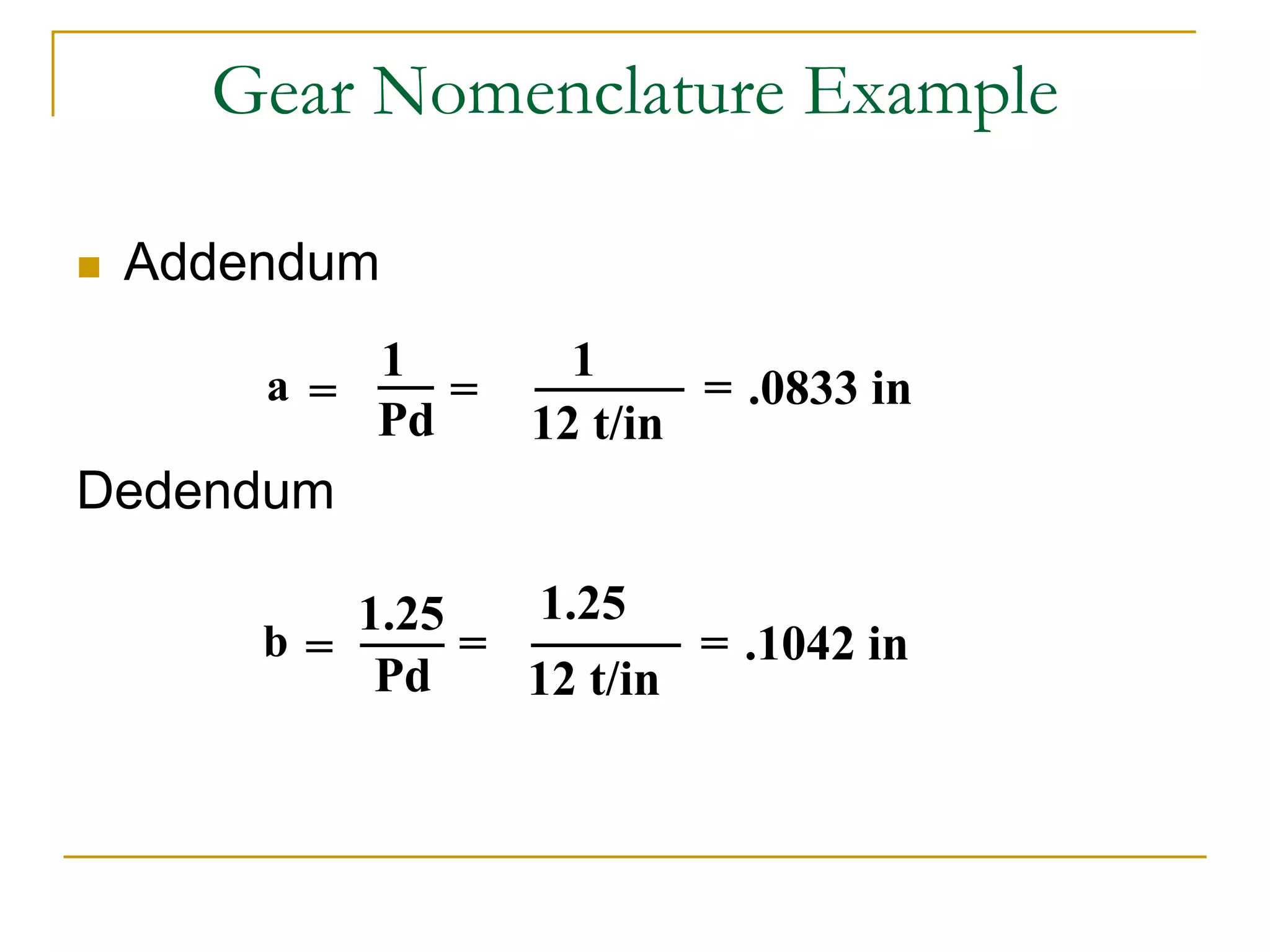 Kinematics of Gears.ppt