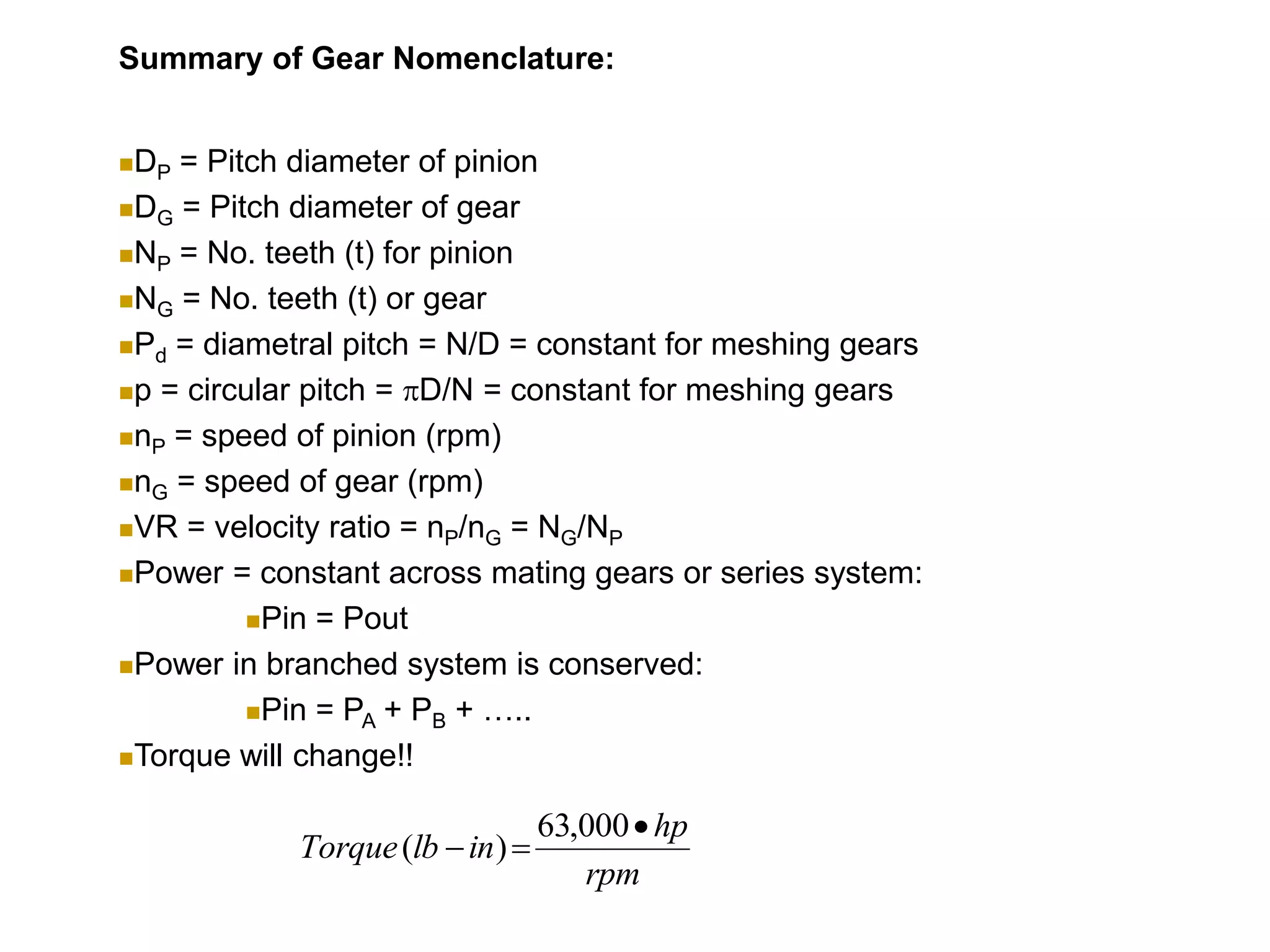 Kinematics of Gears.ppt