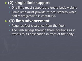 KINEMATICS OF LOCOMOTION.PPT | Foot Health | Diseases and Conditions