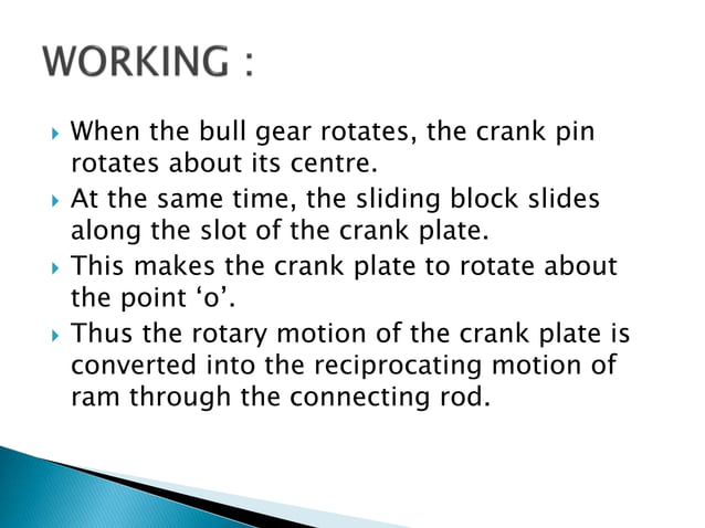 WHITWORTH QUICK RETURN MECHANISM | PPTX | Rowing | Sports