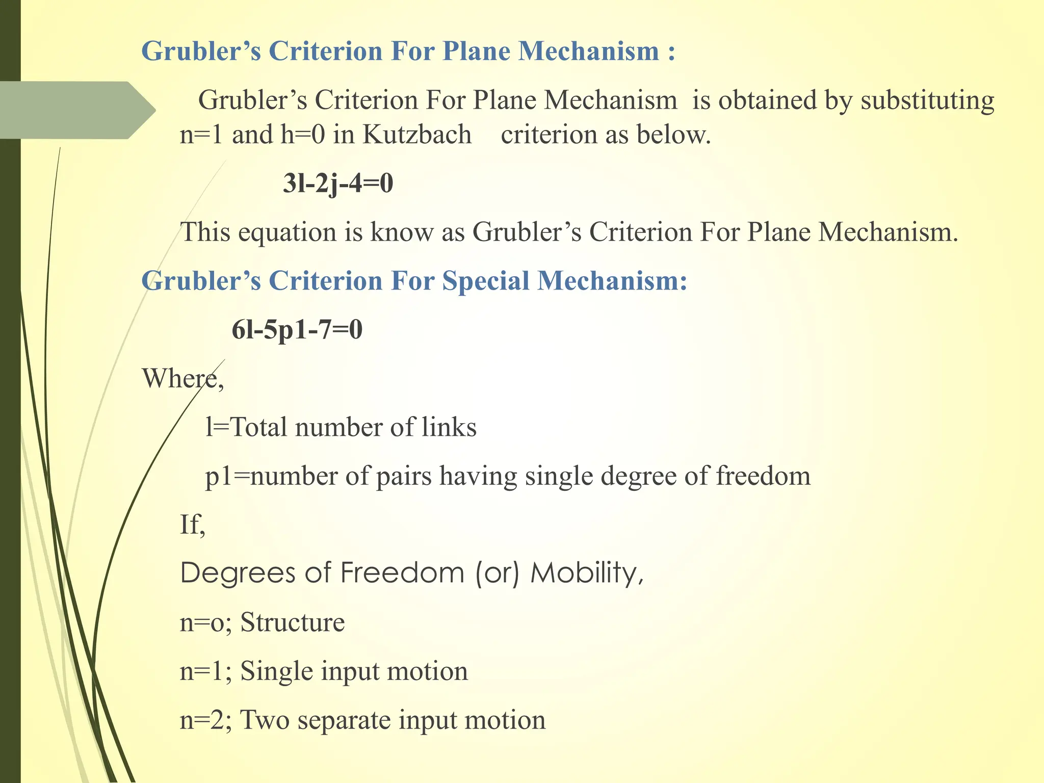 KINEMATICS OF MACHINES-BASICS OF MECHANISMS.ppt.ppt