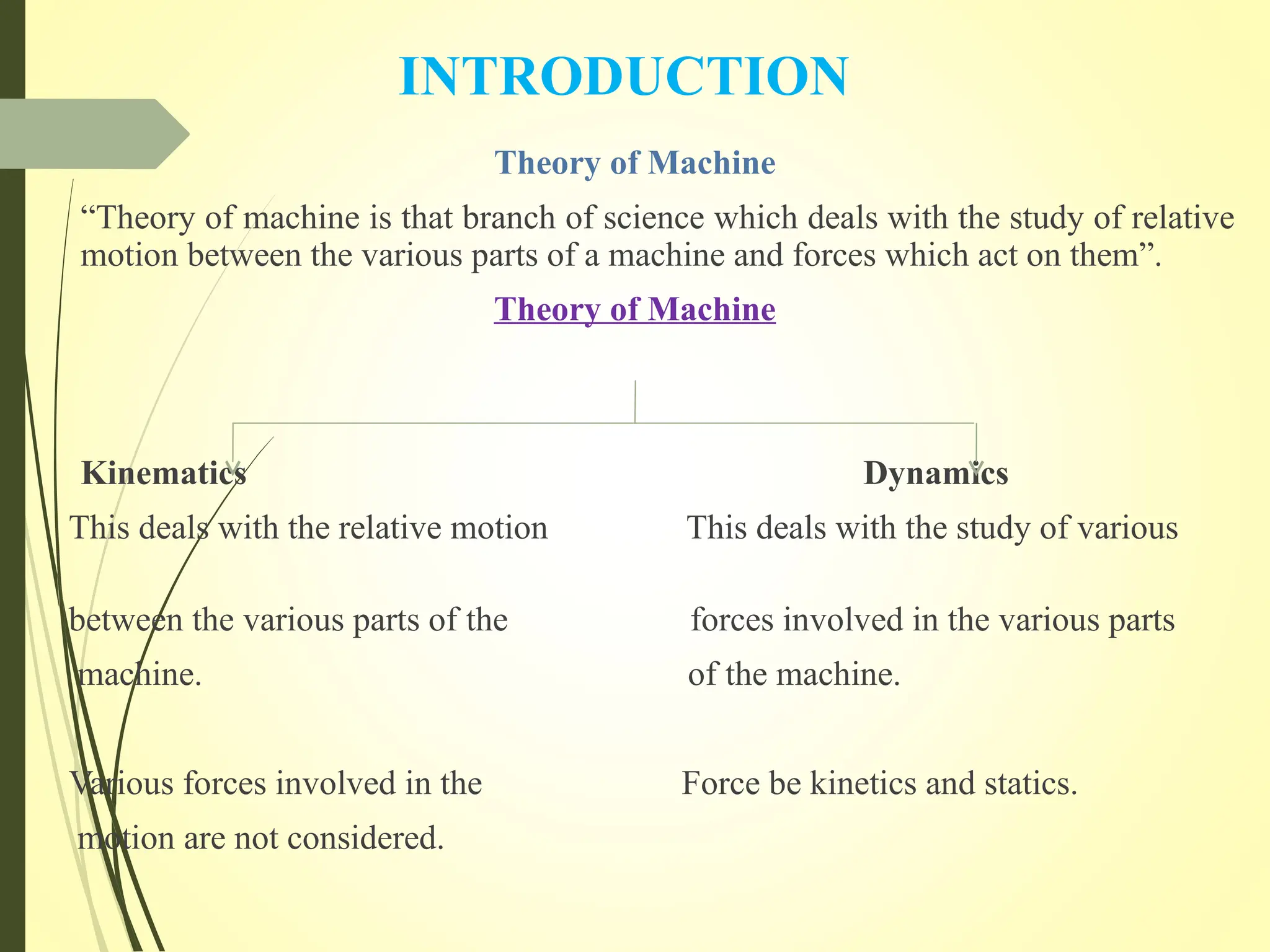 KINEMATICS OF MACHINES-BASICS OF MECHANISMS.ppt.ppt