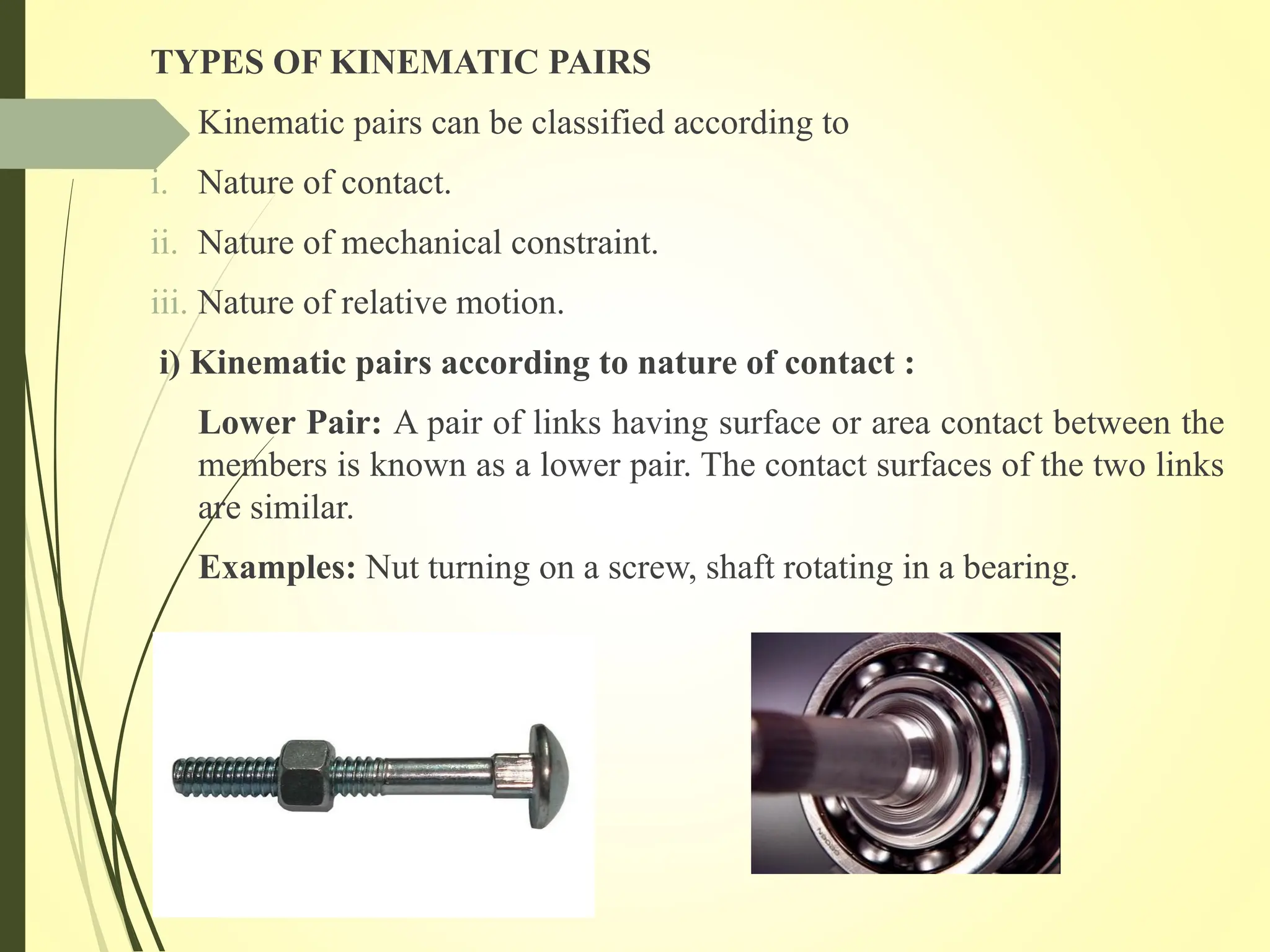 KINEMATICS OF MACHINES-BASICS OF MECHANISMS.ppt.ppt