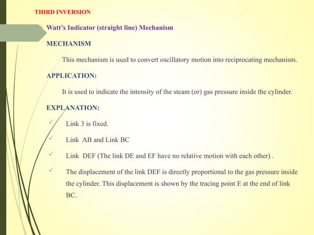 KINEMATICS OF MACHINES-BASICS OF MECHANISMS.ppt.ppt