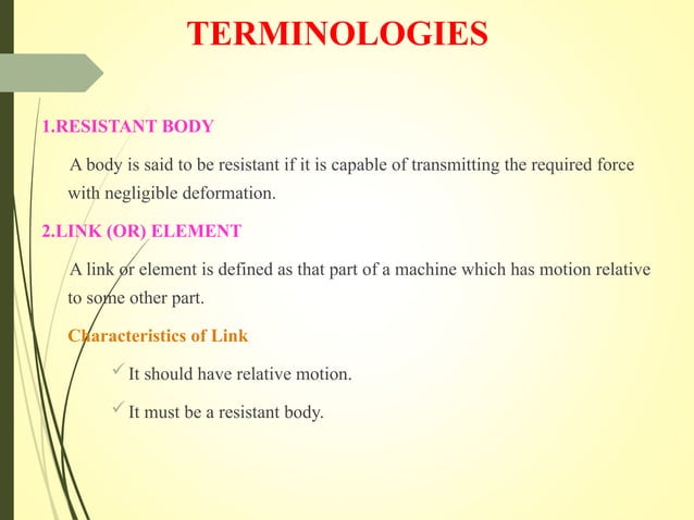 KINEMATICS OF MACHINES-BASICS OF MECHANISMS.ppt.ppt
