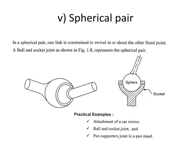 KINEMATICS OF MACHINES-UNIT-I-BASIC CONCEPTS & INTRODUCTION | PPT
