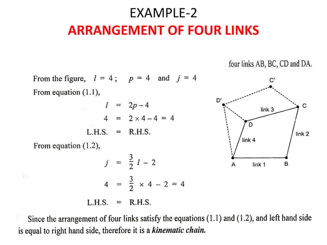 KINEMATICS OF MACHINES-UNIT-I-BASIC CONCEPTS & INTRODUCTION | PPT