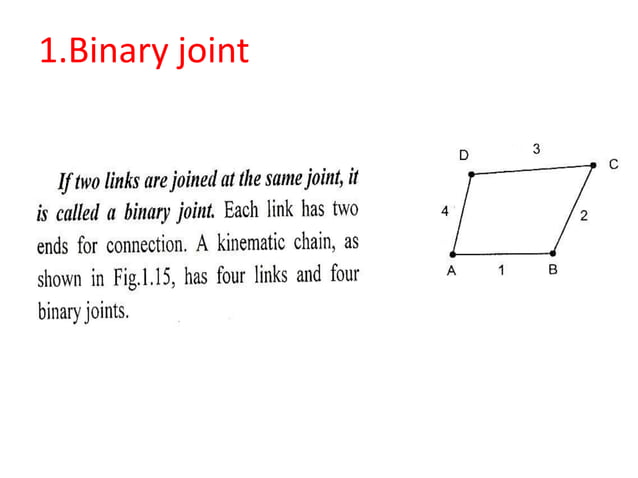 KINEMATICS OF MACHINES-UNIT-I-BASIC CONCEPTS & INTRODUCTION | PPT