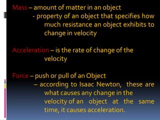Kinematics of particles | PPTX