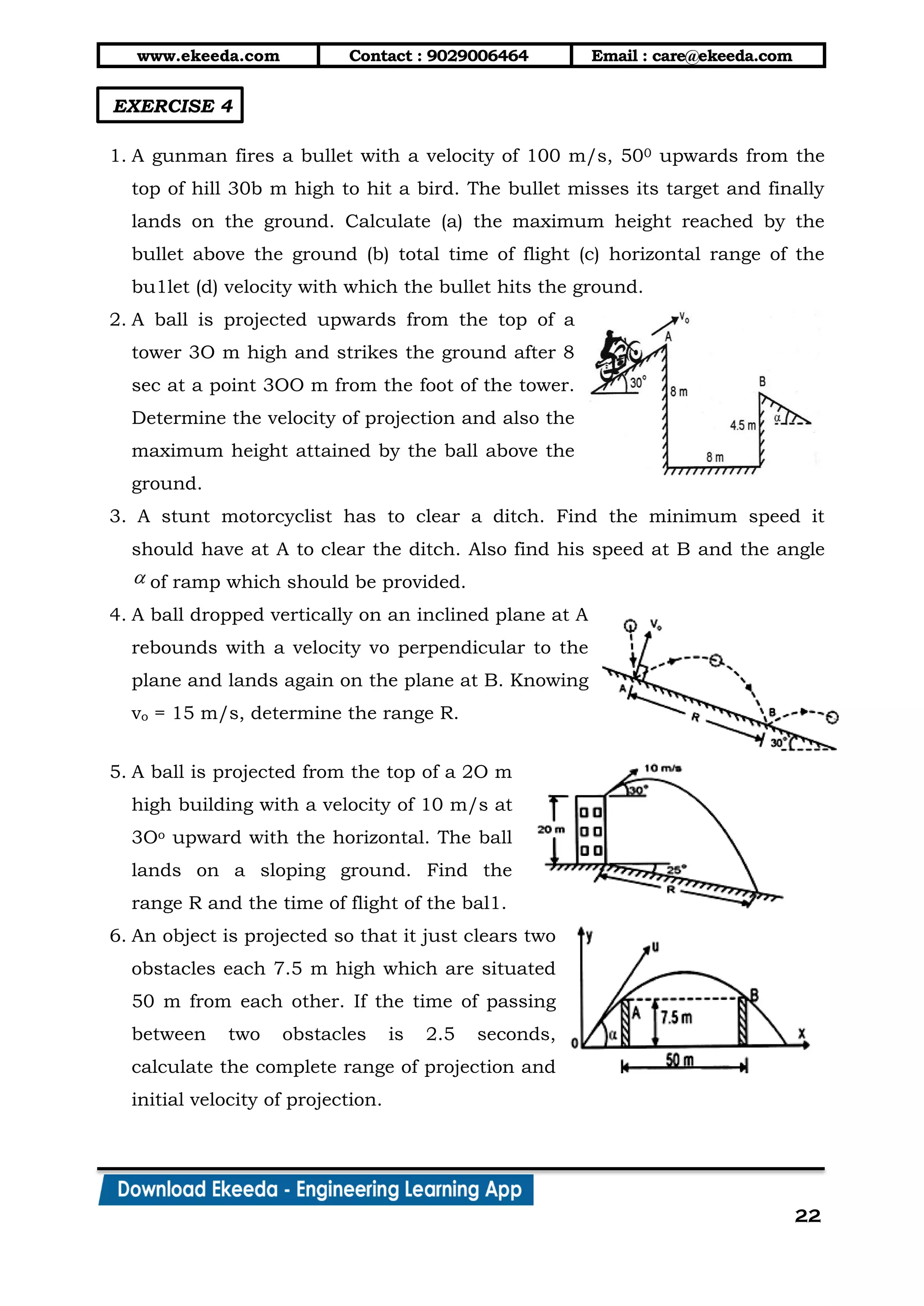 Kinematics of particles | PDF