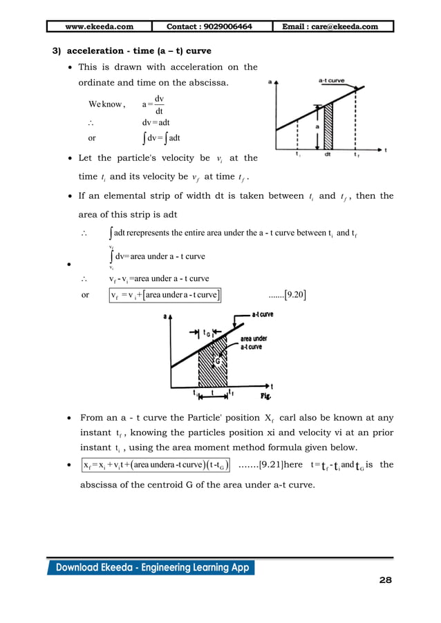 Kinematics of particles | PDF