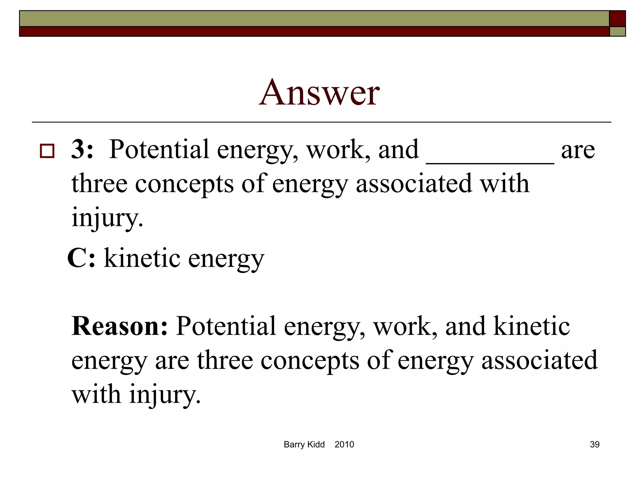 Kinematics of trauma | PPT