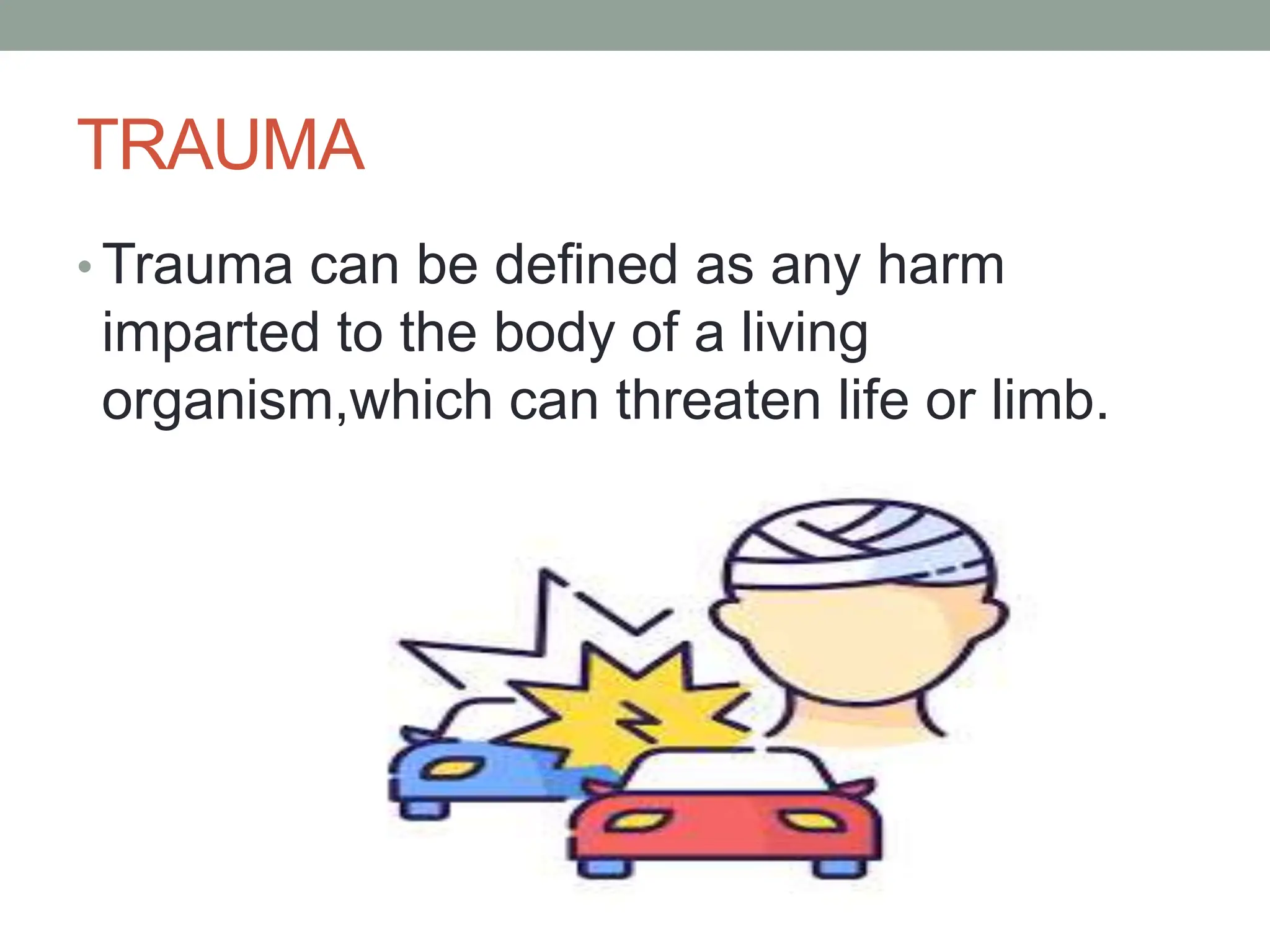 KINEMATICS OF TRAUMA IN ROAD TRAFFIC ACCIDENTS | PPTX