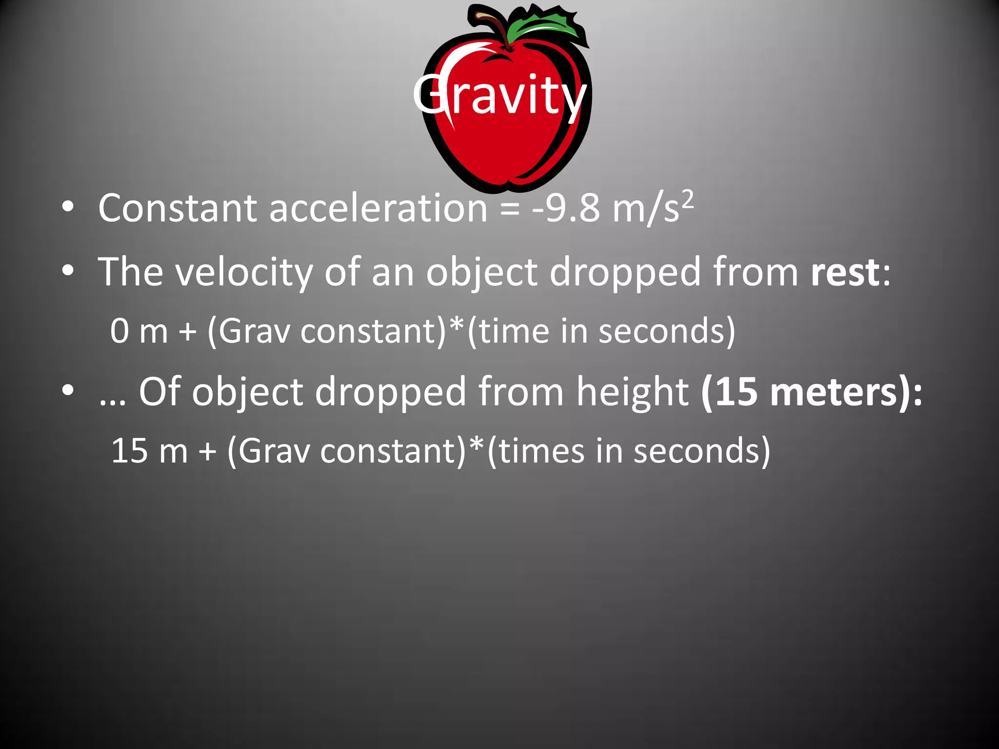 Kinematics powerpoint | PPTX | Physics | Science