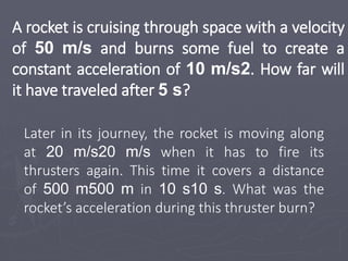 KINEMATICS_Speed_Velocity_Acceleration.ppt