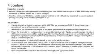 Kinematic viscosity test presentation .pptx