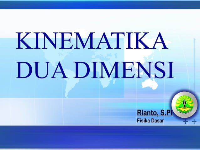 Kinematika Fisika | PPT