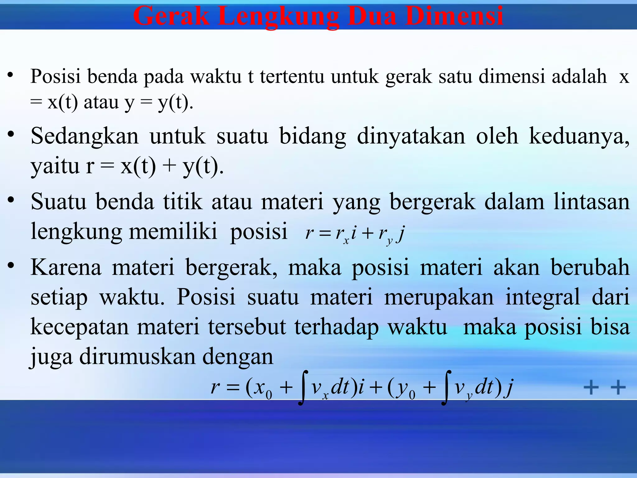 Kinematika Fisika dasar | PPT