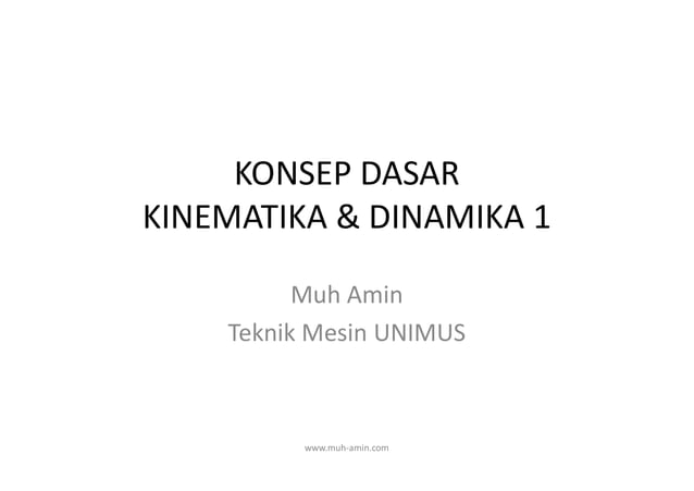 Kinematika dan Dinamika.pdf