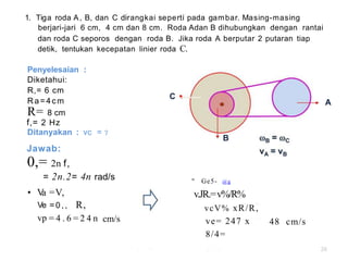 Kinematika gerak melingkar | PPT