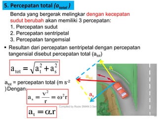 Kinematika gerak melingkar 2016ok | PDF