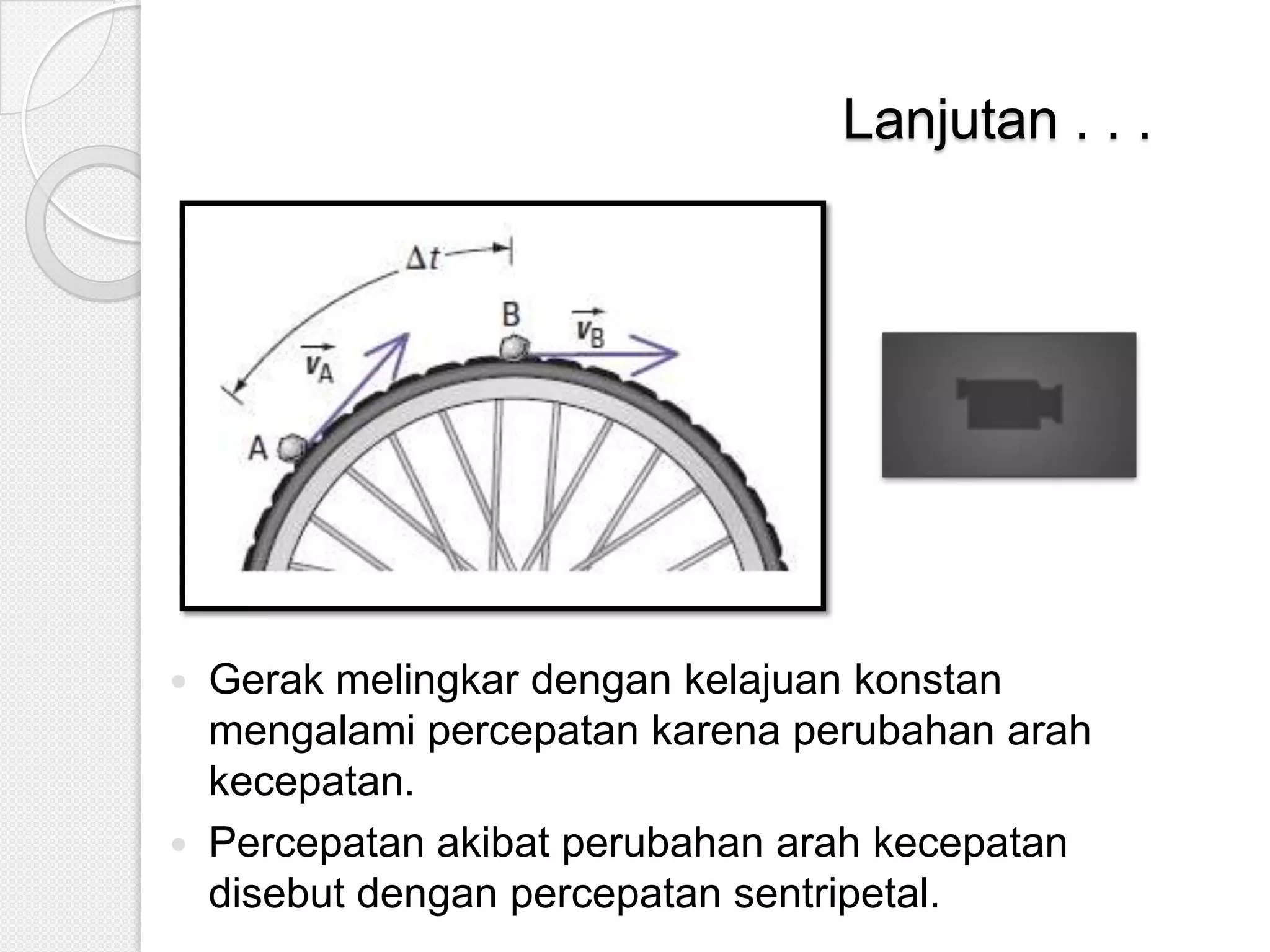 Kinematika Gerak Lurus dan Melingkar | PPTX