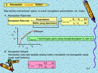 Kinematika Gerak | PPTX
