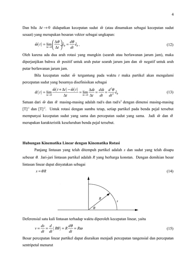 Kinematika partikel | PDF