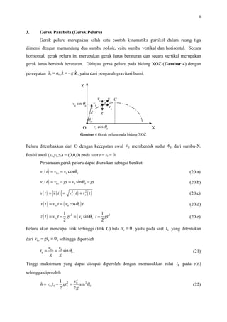 Kinematika partikel | PDF