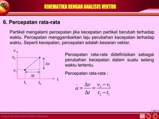 Kinematika vektor xi | PPT