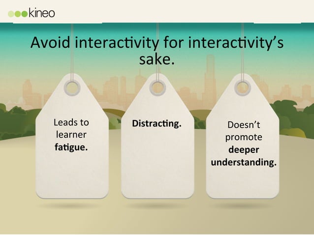 Interactivity in eLearning | PPT