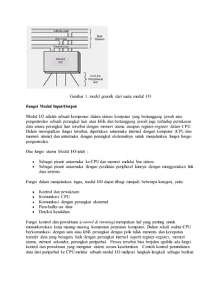 Kinerja io bus | PDF