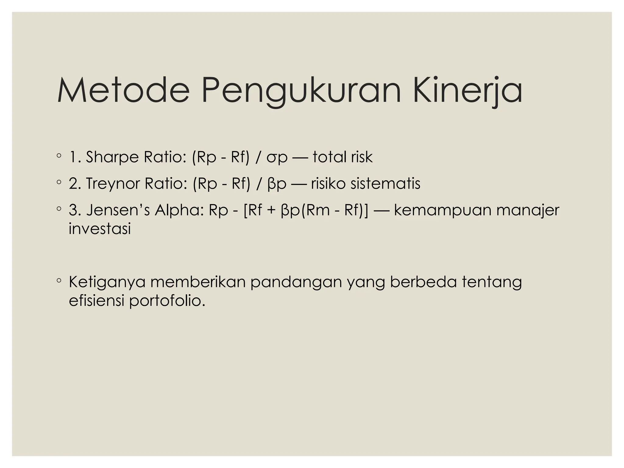 Kinerja_Portofolio_Sharpe_Treynor_Jensen_Definisi_Soal_Jawaban.pptx