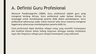tahapan pengembangan guru profesional, alur dan kebijakan pengembangan ...