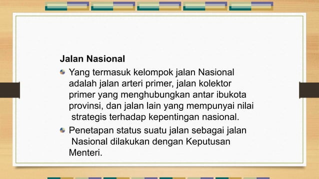 KINERJA RUAS JALAN TRANSPORTASI JALAN RAYA INDONESIA PENDIDIKAN | PPTX