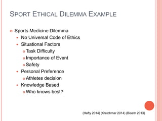 Kines 494 coaching ethics presentation | PPTX
