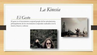 Kinesia proxemica paralinguistica | PPTX